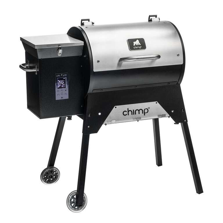 Grilla Chimp Portable Wood Pellet Grill with Alpha Connect | Grilla Grills
